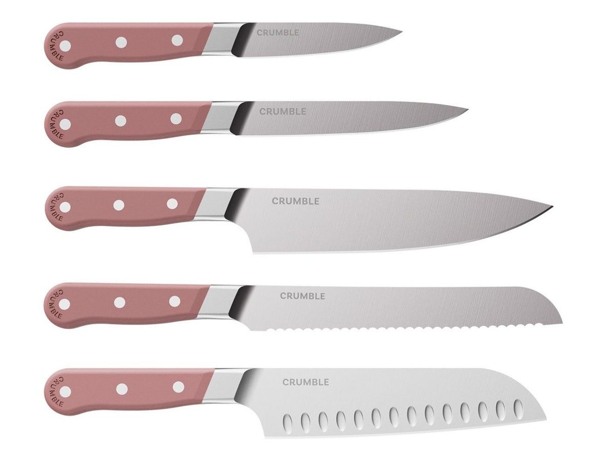 Ultimate 5-Piece Knife Set | Crumble Cookware