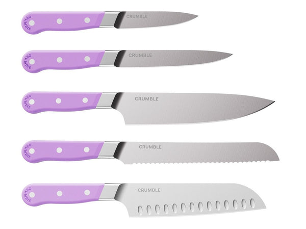 Ultimate 5-Piece Knife Set | Crumble Cookware