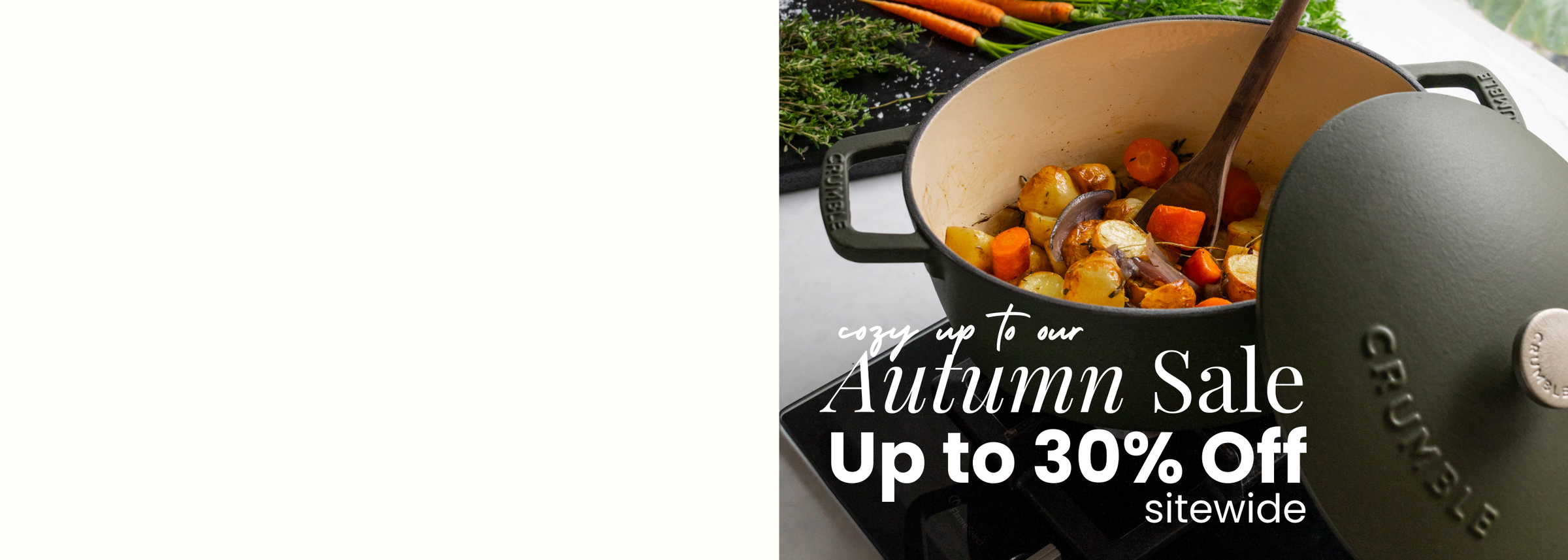 Essential Cookware | Pots, Pans & Knives | Crumble Cookware