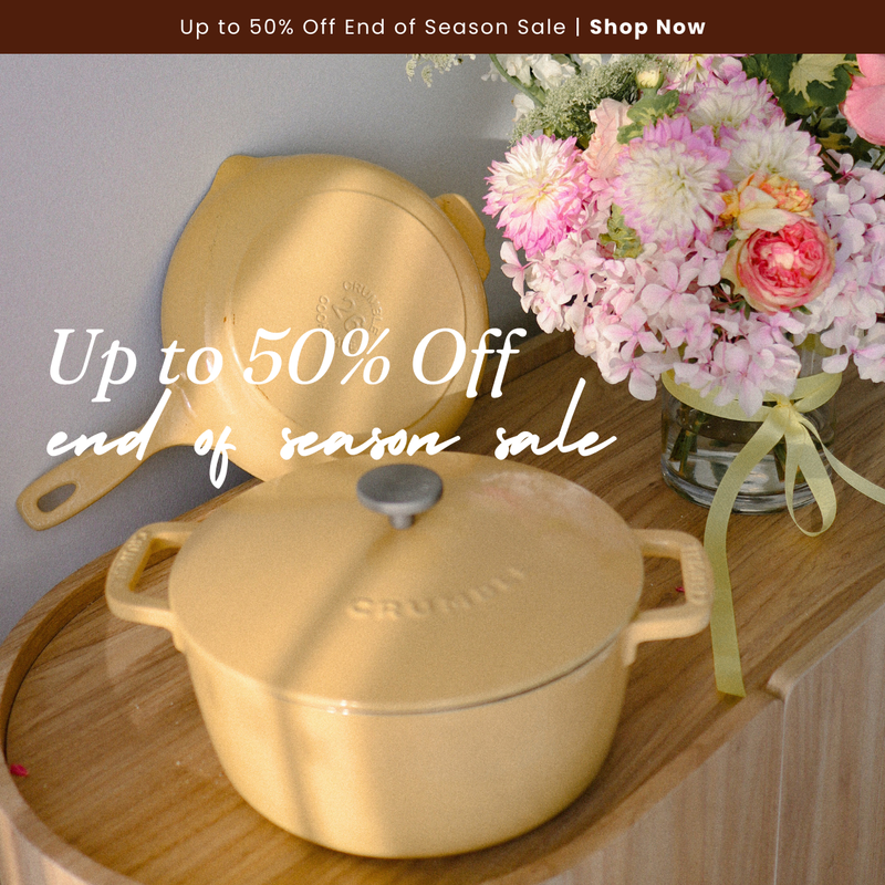 Essential Cookware | Pots, Pans & Knives | Crumble Cookware